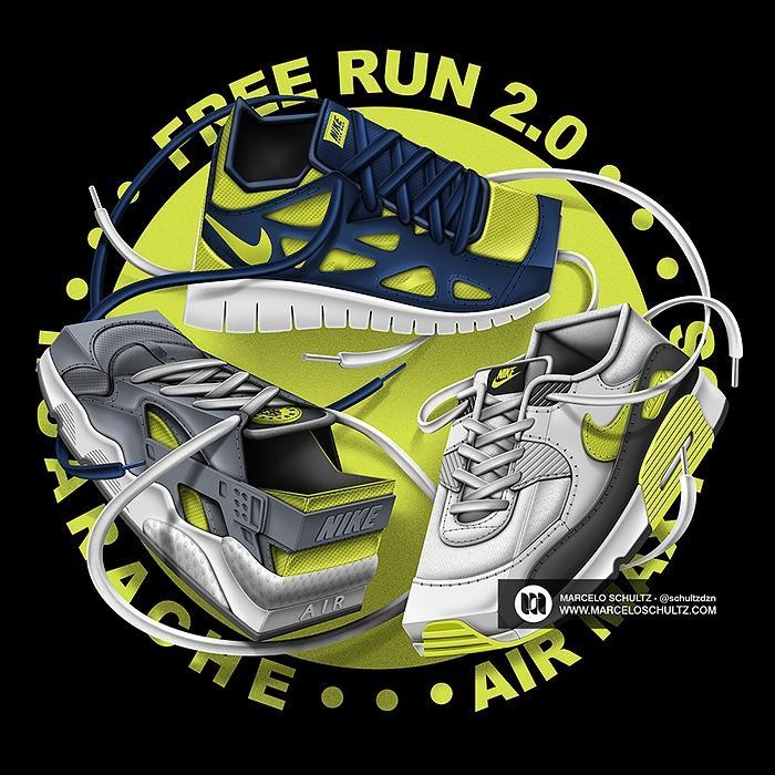 耐克艺术品Marcelo Schultz - NicePSD 优质设计素材下载站