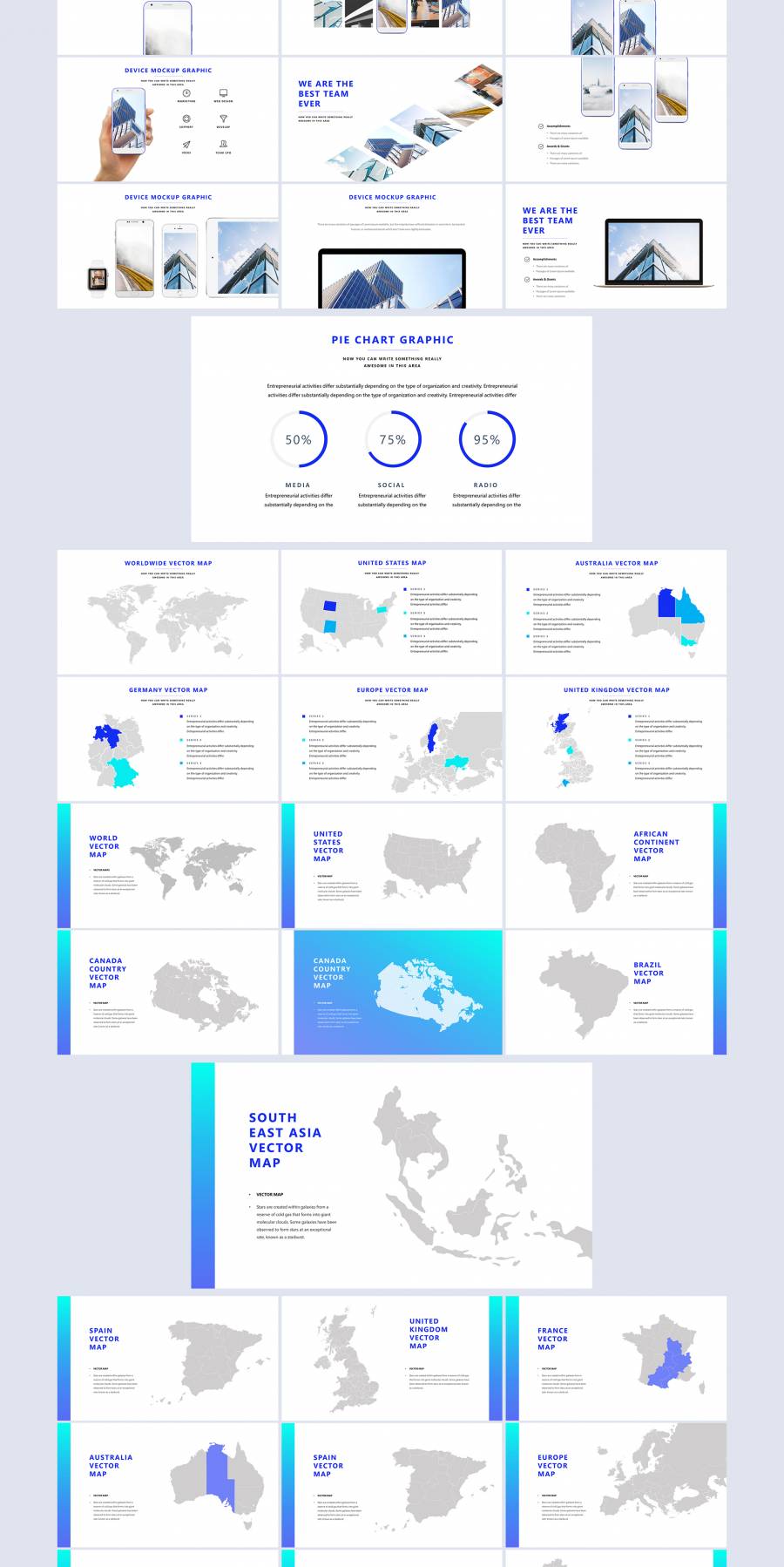 98页独特的PPT模板下载简约的设计和强大的功能 - NicePSD 优质设计素材下载站