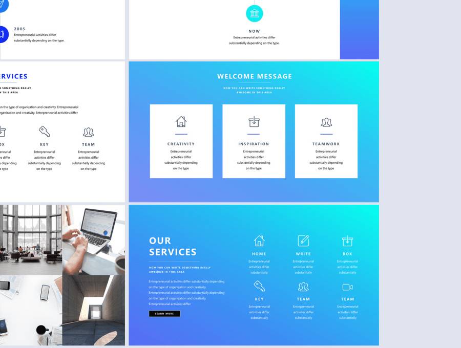 98页独特的PPT模板下载简约的设计和强大的功能 - NicePSD 优质设计素材下载站