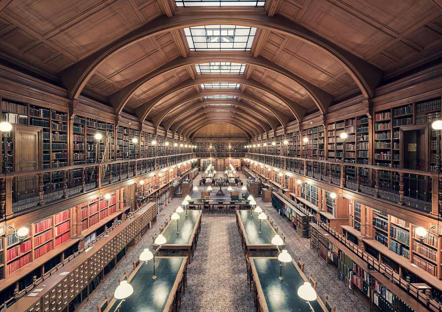 世界图书馆：Thibaud Poirier的令人惊叹的照片 - NicePSD 优质设计素材下载站