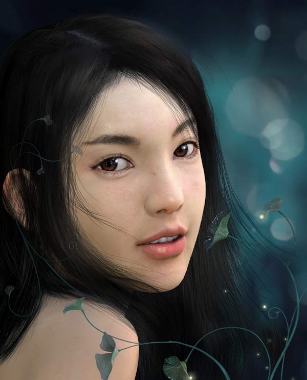 三维造型师的精彩女性角色设计作品(2) - NicePSD 优质设计素材下载站