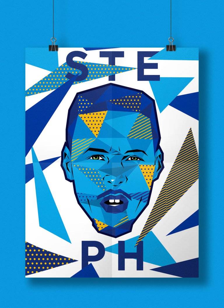 波斯艺术NBA球员Nick Bascus - NicePSD 优质设计素材下载站