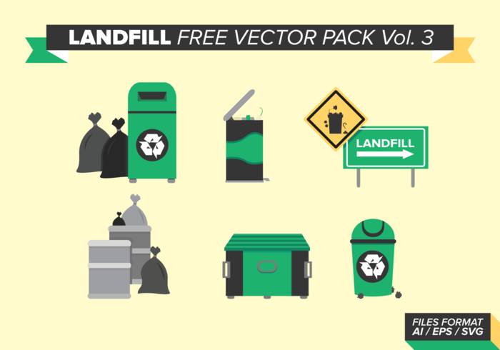 垃圾填埋免费矢量包Vol。 3 - NicePSD 优质设计素材下载站