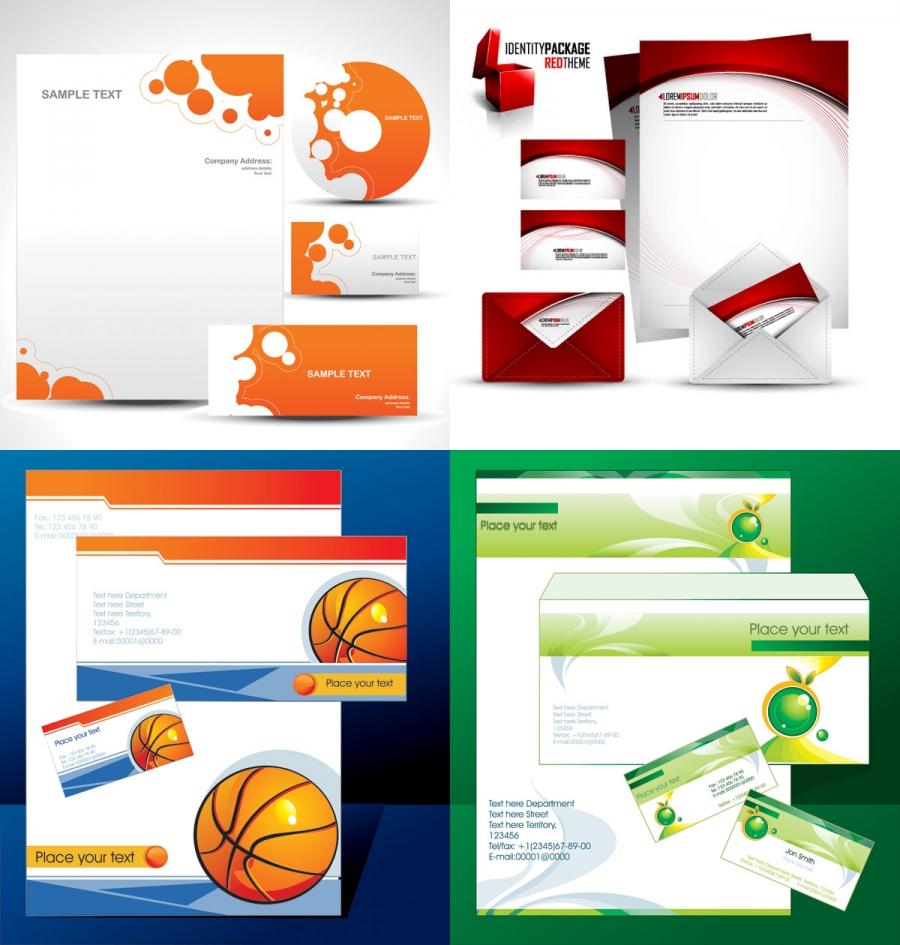 企业VI应用——矢量素材 - NicePSD 优质设计素材下载站