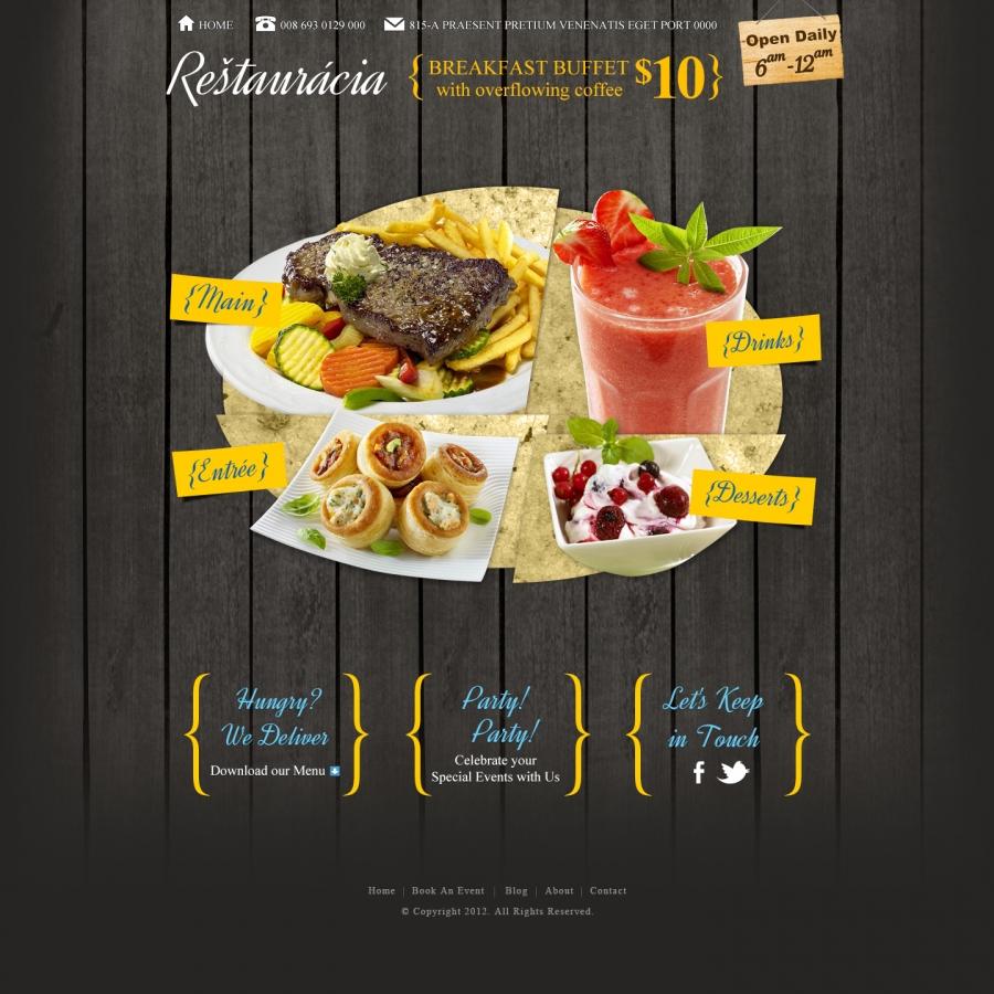 美食网站PSD - NicePSD 优质设计素材下载站