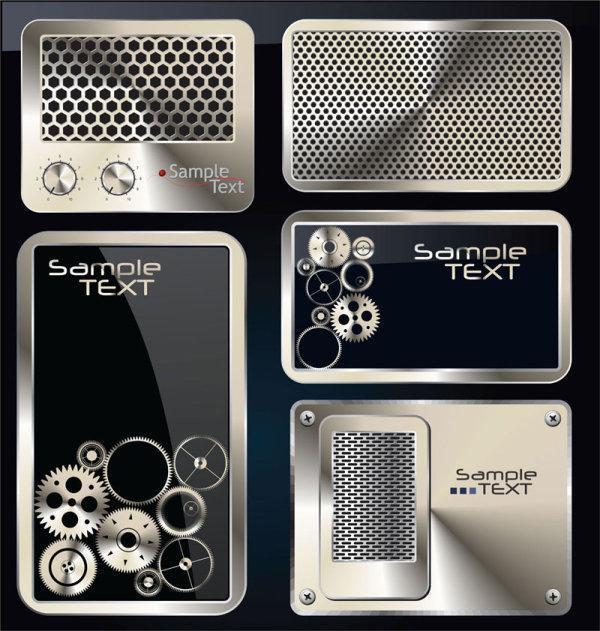 精致金属图标矢量素材 - NicePSD 优质设计素材下载站