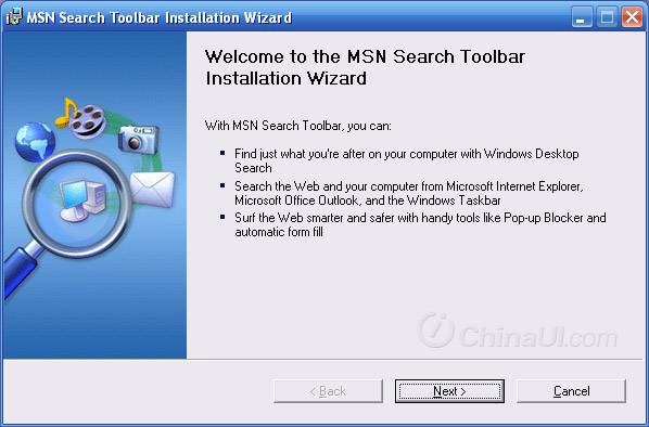 MSN Search Toolbar 界面 - NicePSD 优质设计素材下载站