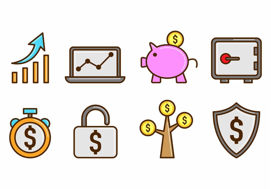 套收入图标 - NicePSD 优质设计素材下载站