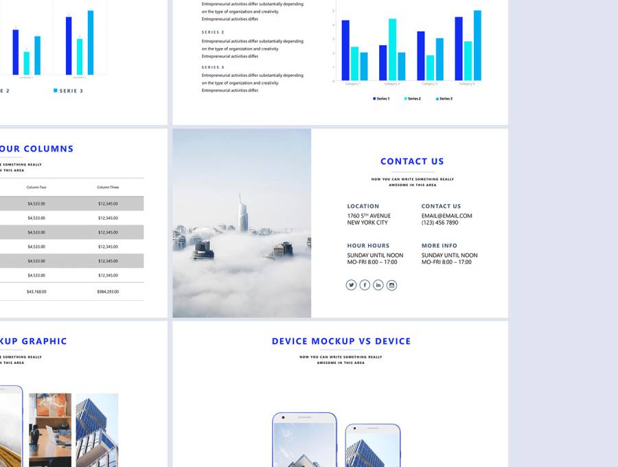 98页独特的PPT模板下载简约的设计和强大的功能 - NicePSD 优质设计素材下载站