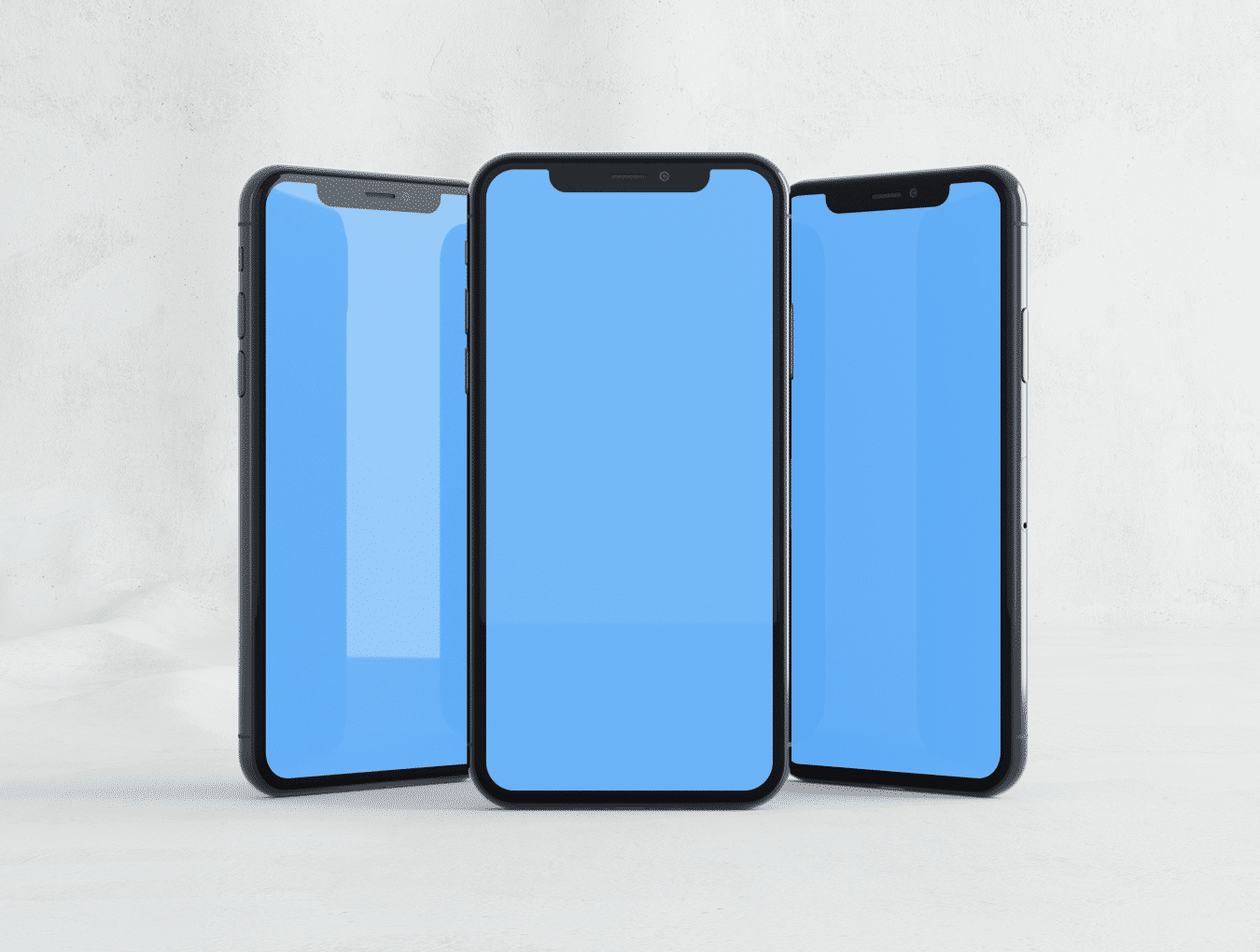 令人惊叹的3组合iPhone X模型。，Mockups365：第26天 - NicePSD 优质设计素材下载站