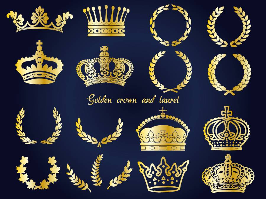 金冠桂冠 - NicePSD 优质设计素材下载站