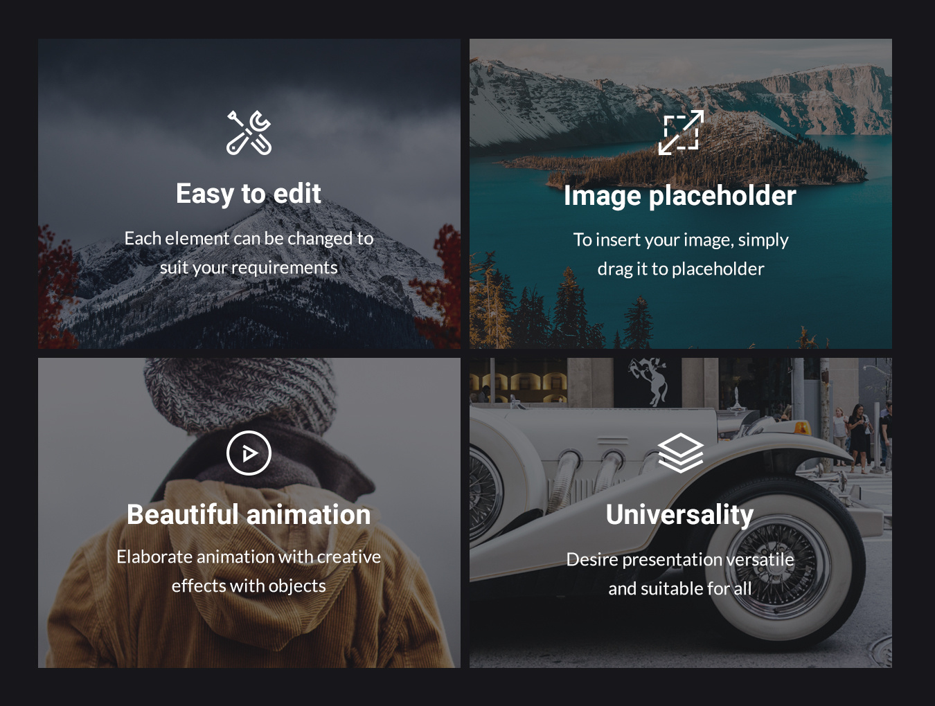 优雅的主题演讲和powerpoint演示。欲望演示 - NicePSD 优质设计素材下载站